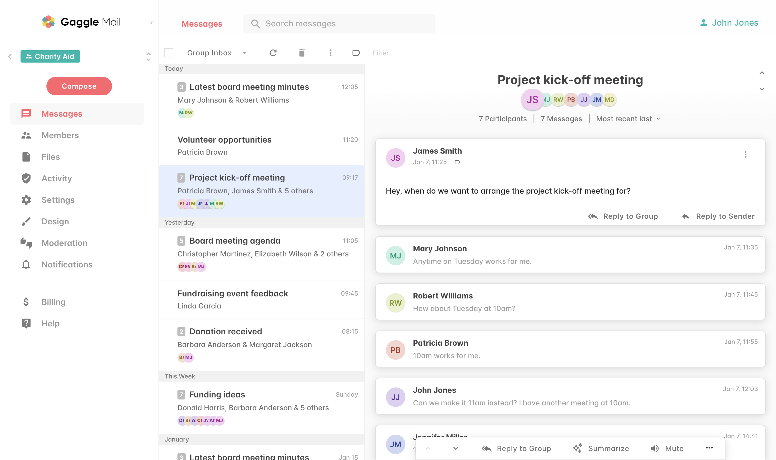 Gaggle Mail | #1 Modern Listserv Replacement